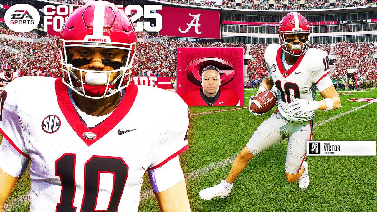 The BEST Freshman Wide Receiver In College - YouTube