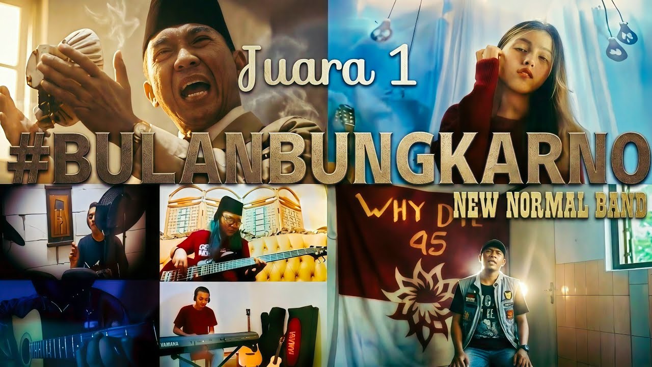 MUSIK || New Normal Band - COVER lagu Bung Karno Bapak Bangsa RODINDA ...