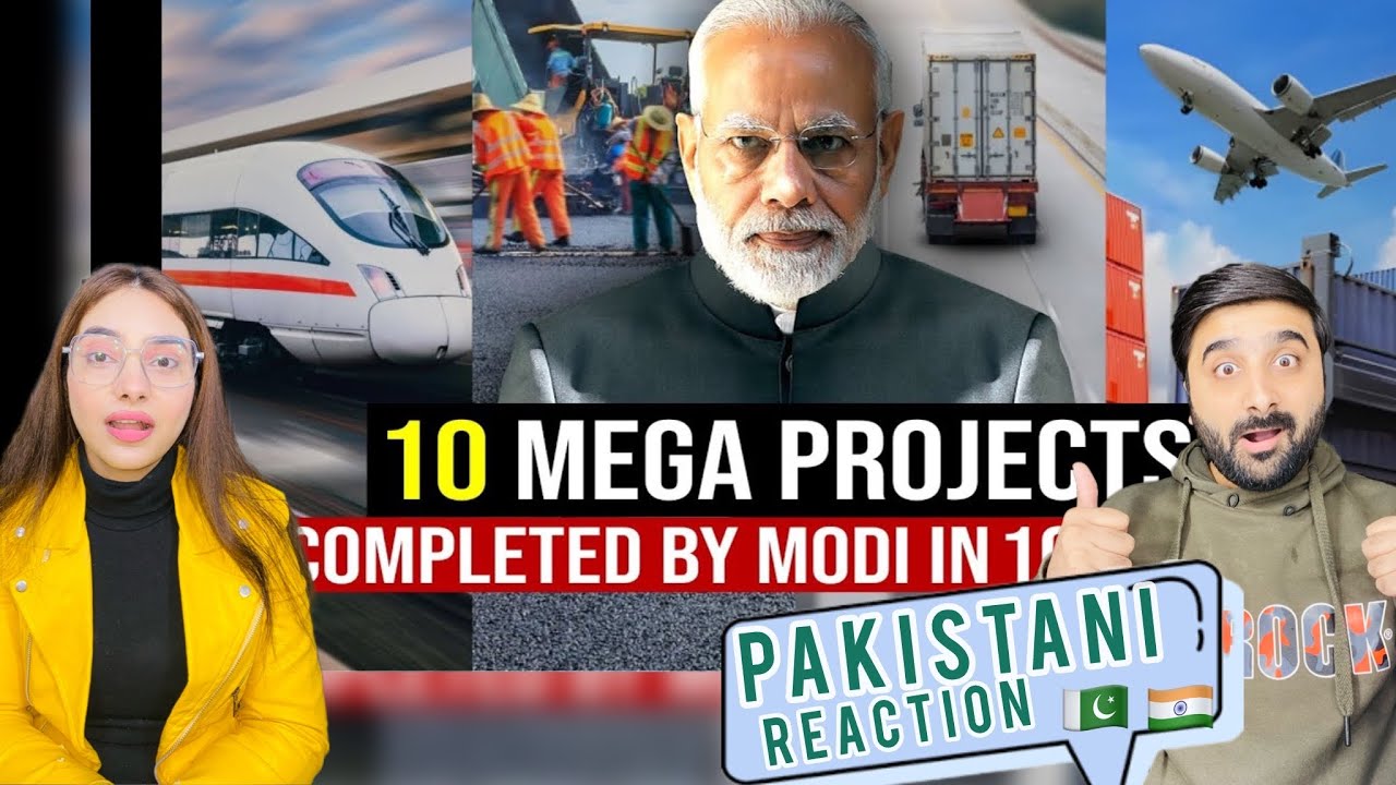 Pak reacts on 10 years of modi 10 mega project of modi | infrastructure ...