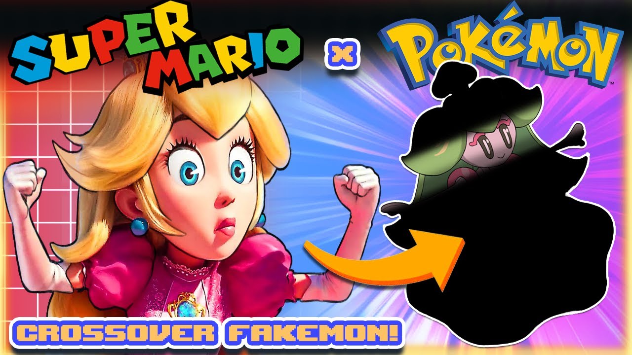 Redesigning Princess Peach as a Pokemon! - YouTube