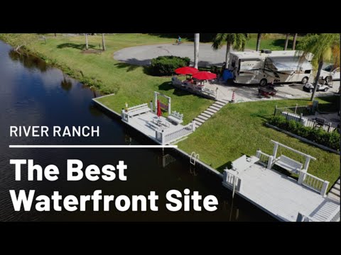BEST WATERFRONT SITE AT RIVER RANCH | Florida RV Resorts | Site 586 | Westgate River Ranch