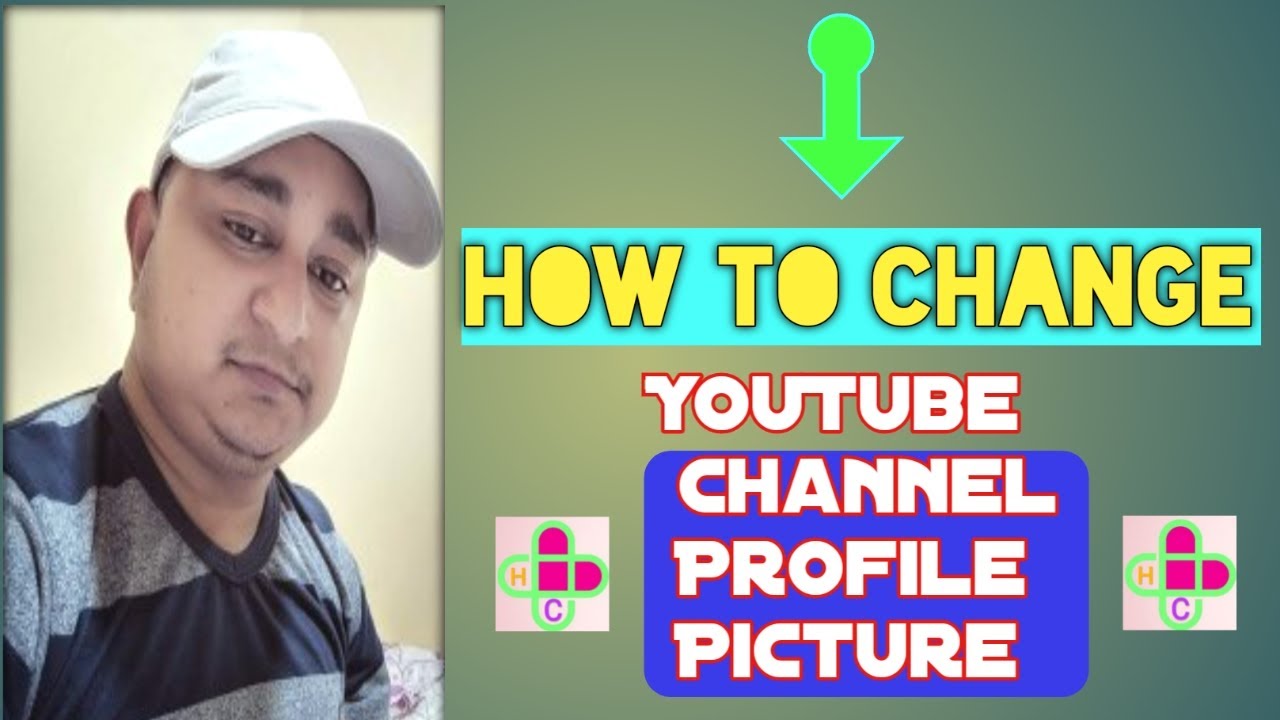 How To Change YouTube Channel Profile Picture. - YouTube