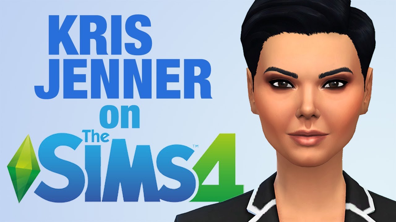 Creating... KRIS JENNER on THE SIMS 4 | NO MODS! | Mme Tussim - YouTube