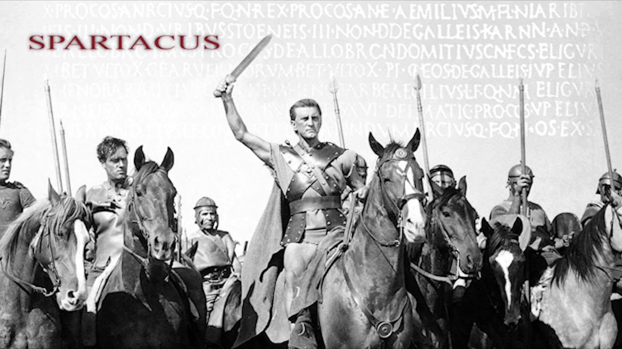 Spartacus (1960) OST - Action Suite - YouTube