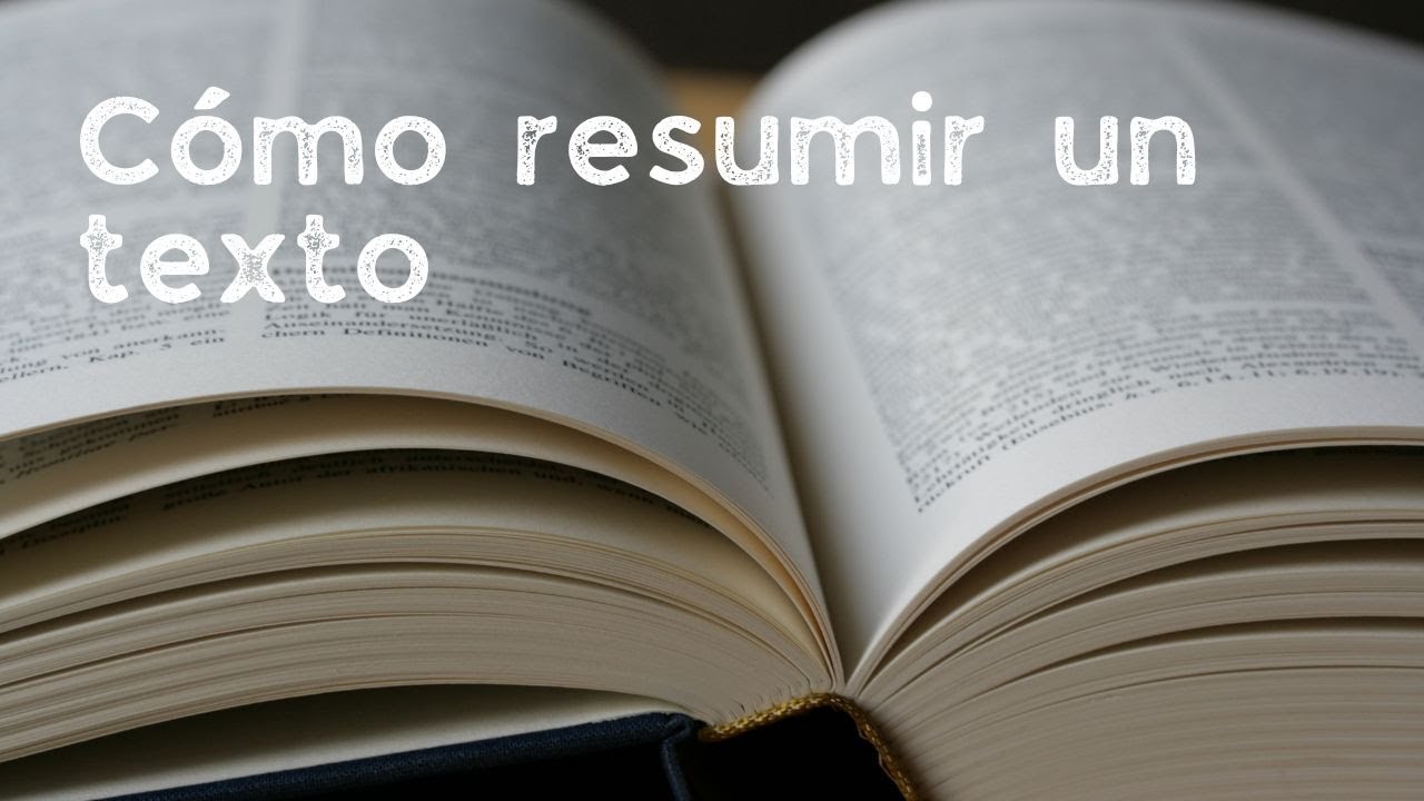 Cómo resumir un texto (2). Texto (narración breve) seguido del resumen ...