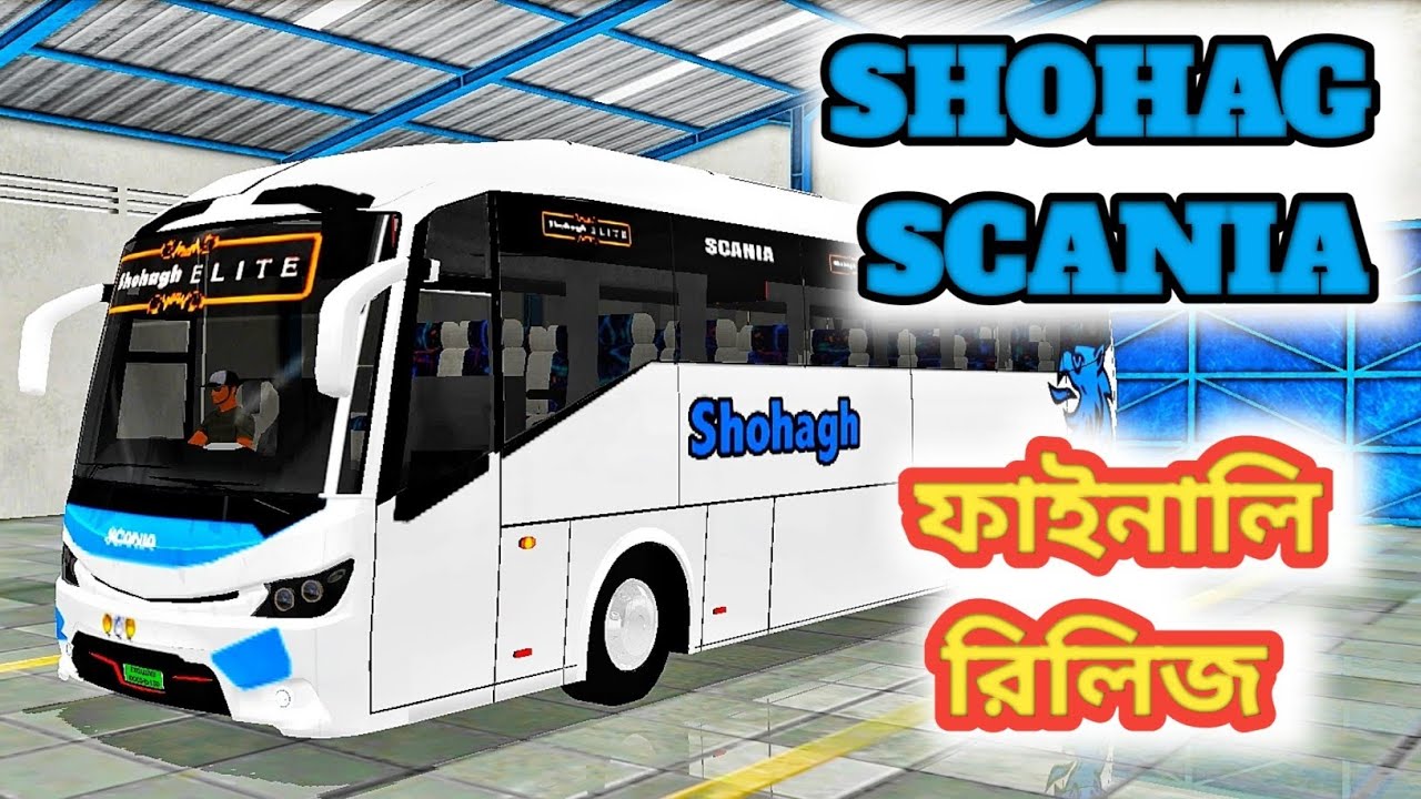 Shohagh Scania K-138 Low Triangle Bus Mod For Bussid v4.1|| B Gamer ...