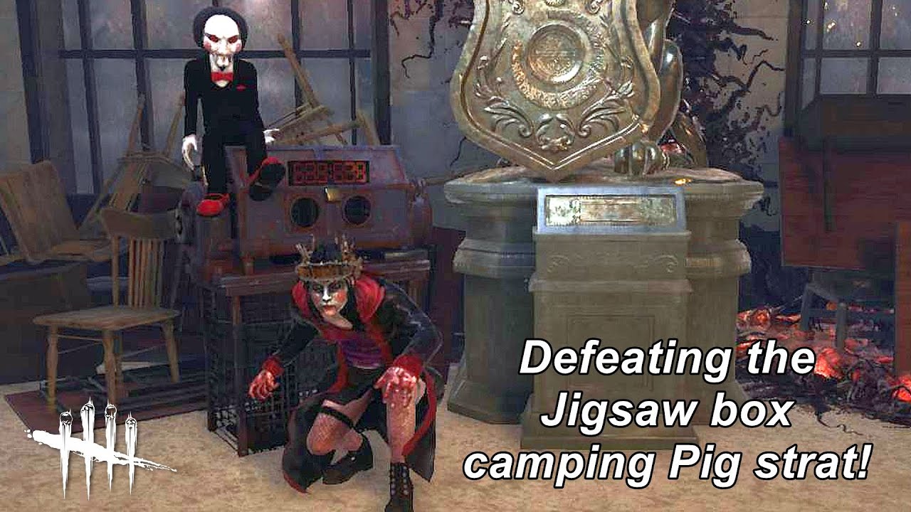 Dead By Daylight| Defeating the Jigsaw Box Camping Pig strategy! Twitch ...