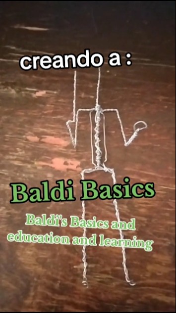 Baldi de #plastilina #clay #figure - YouTube