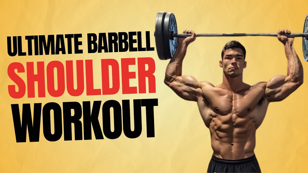 Complete Barbell Shoulder Workout for Massive Gains | Build Strength ...