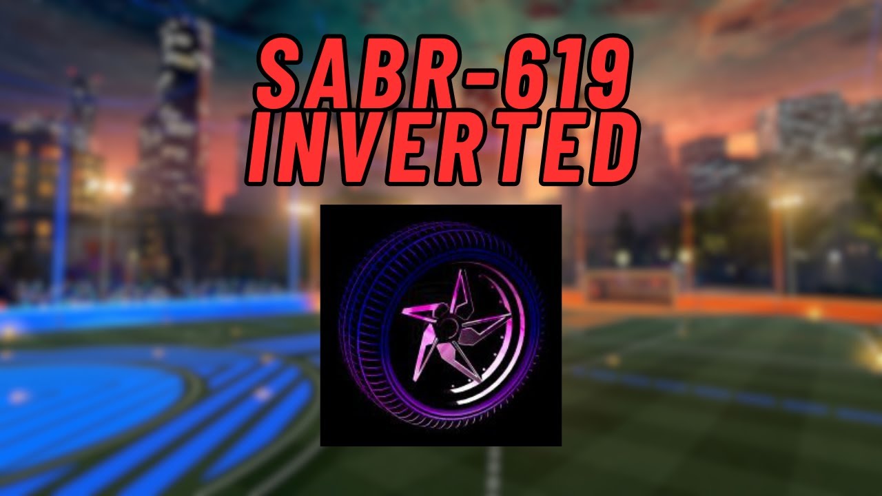 All Painted Sabr-619 Inverted Wheels Rocket League - YouTube