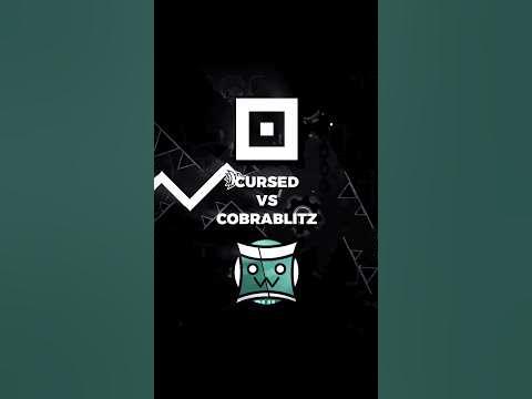 Cursed vs CobraBlits | Geometry Dash players comparison #geometrydash # ...
