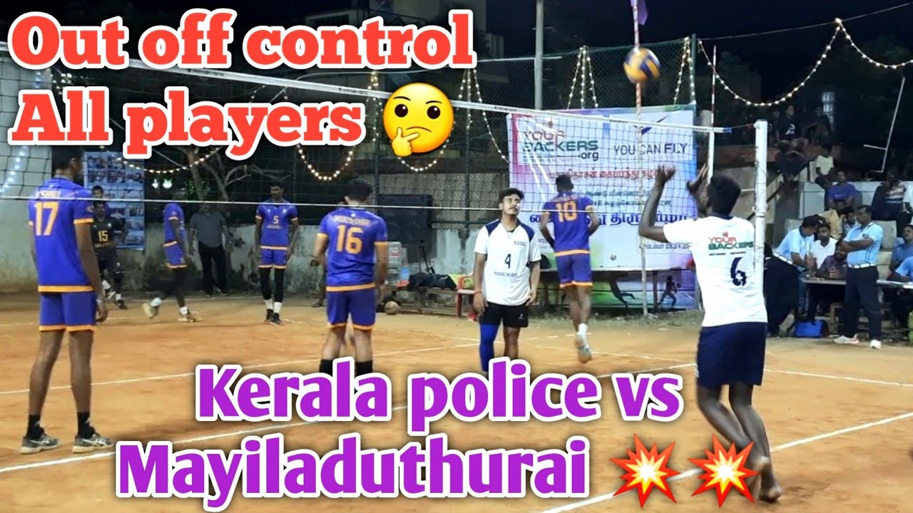 Mayiladuthurai vs kerala police 🚔 | Trail shots 😱day 2 | all players ...
