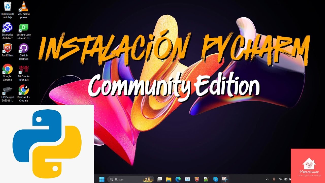 PYTHON: Instalación Pycharm CE Windows Ext #techno #technology #programming #programacion - YouTube