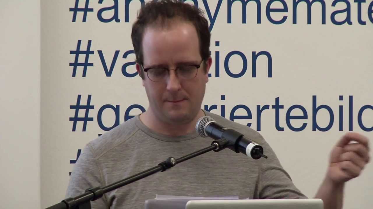 5 Symposium: Speculations on Anonymous Materials - Robin Mackay - YouTube