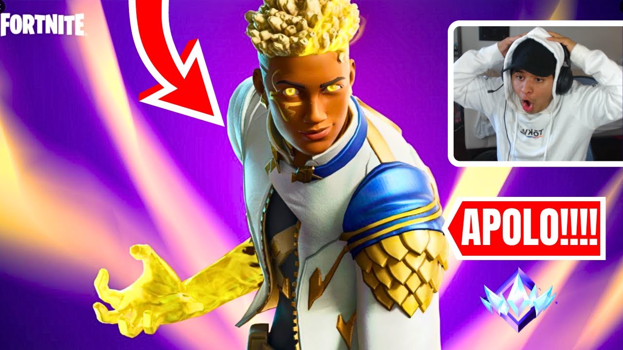 *NUEVA* SKIN APOLO EN FORTNITE - YouTube