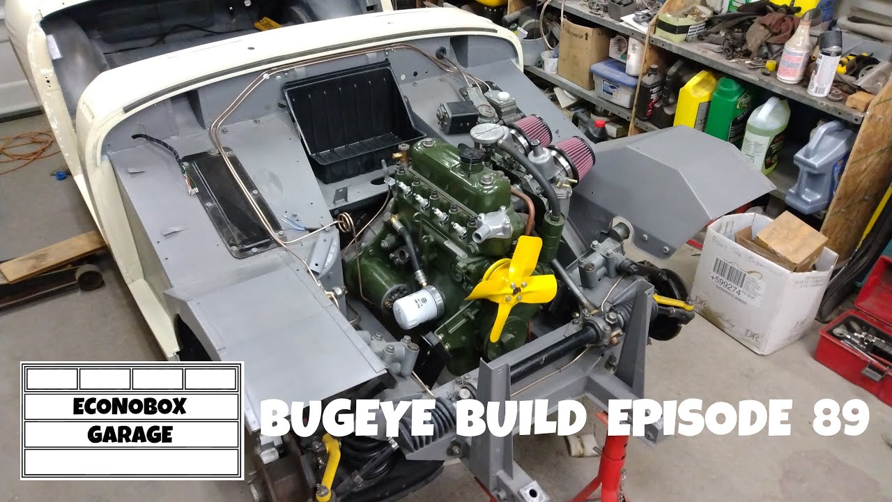 How I installed the engine, gearbox and driveshaft in our Austin Healey ...