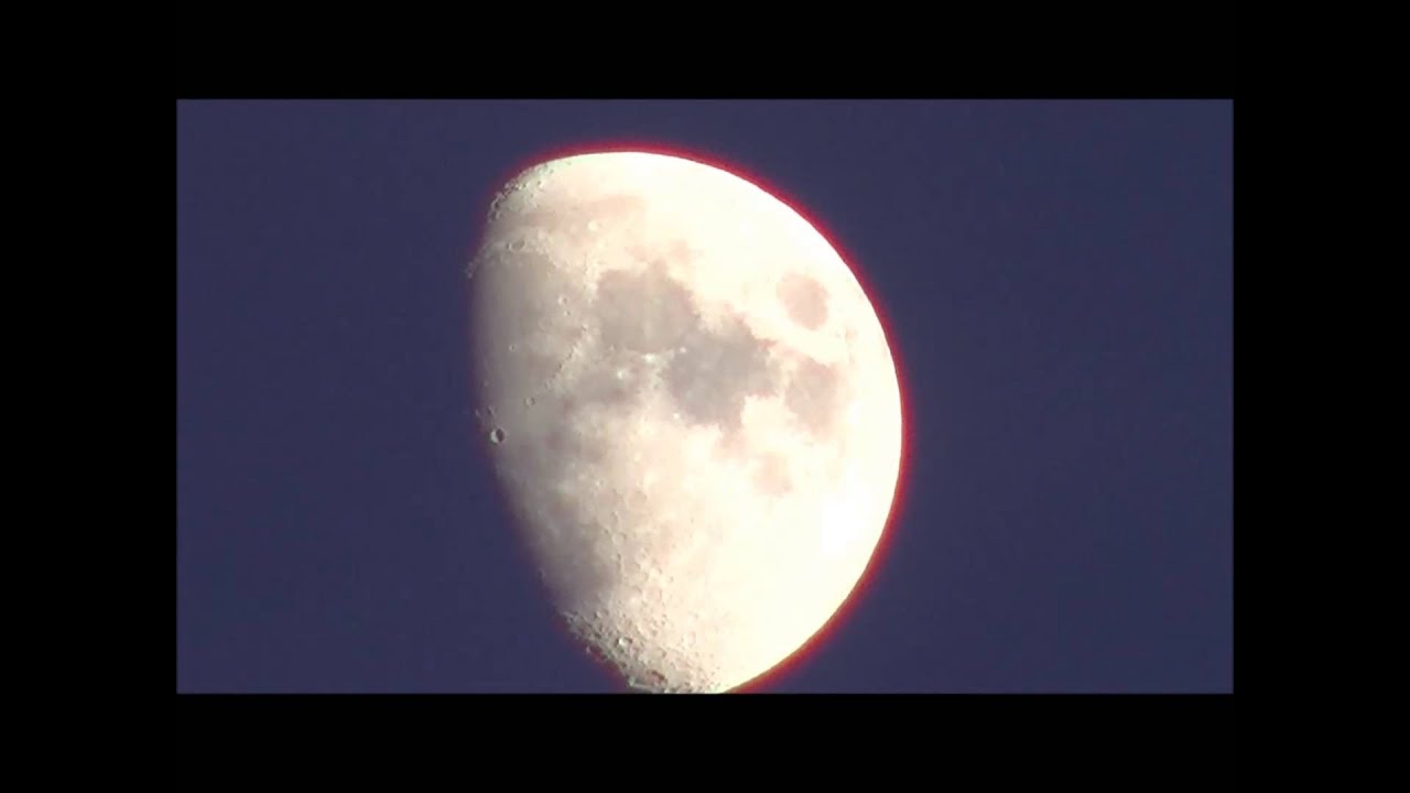 Bright Crisp Moon December 30, 2014 - YouTube