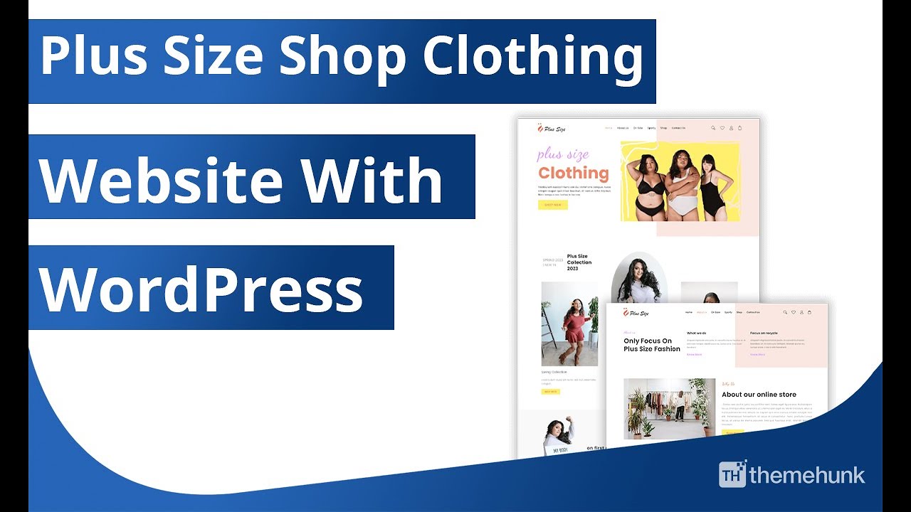 How to Create a Plus Size Shop Website Using Th Shop Mania WordPress Theme 2023 - YouTube