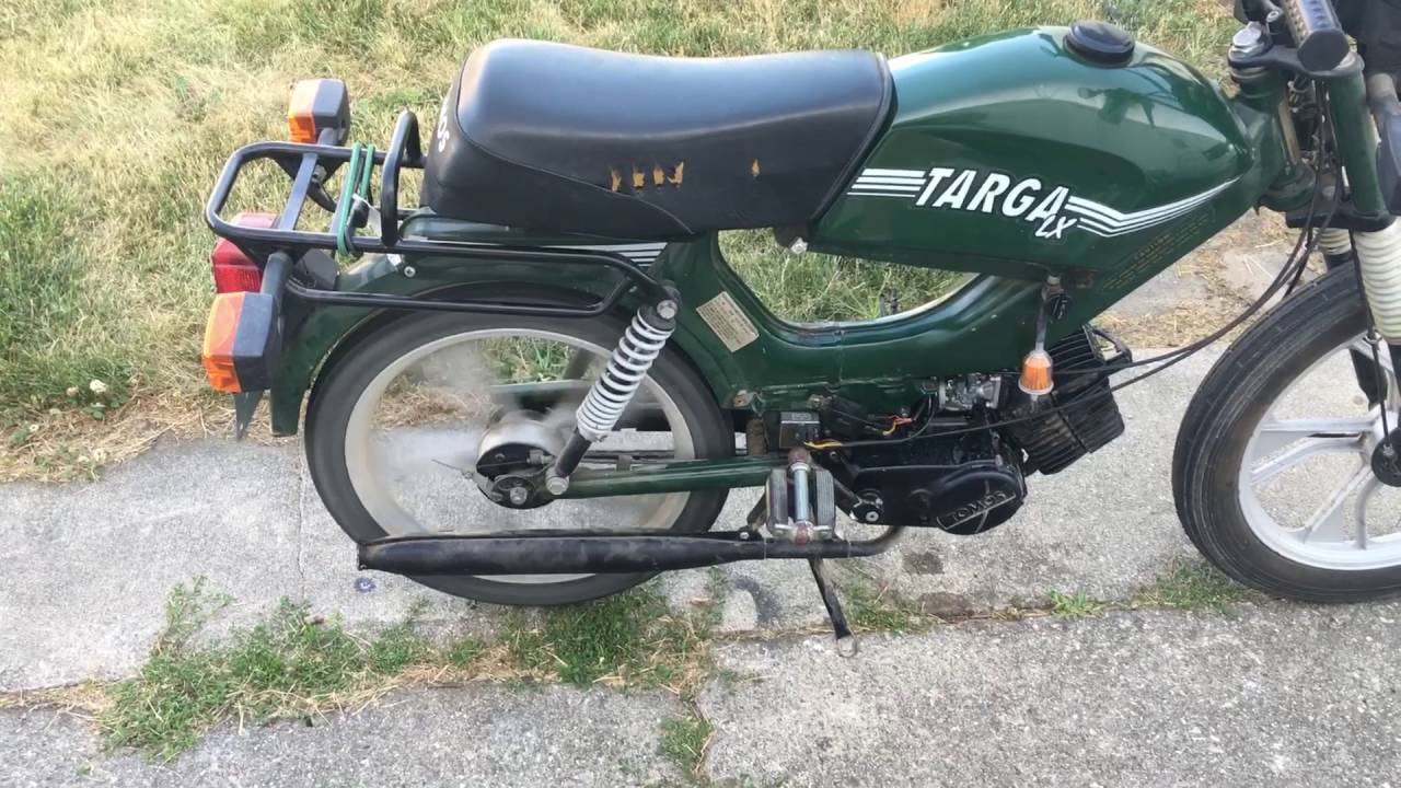 Getting my 1994 Tomos Targa LX to run and idle properly - YouTube