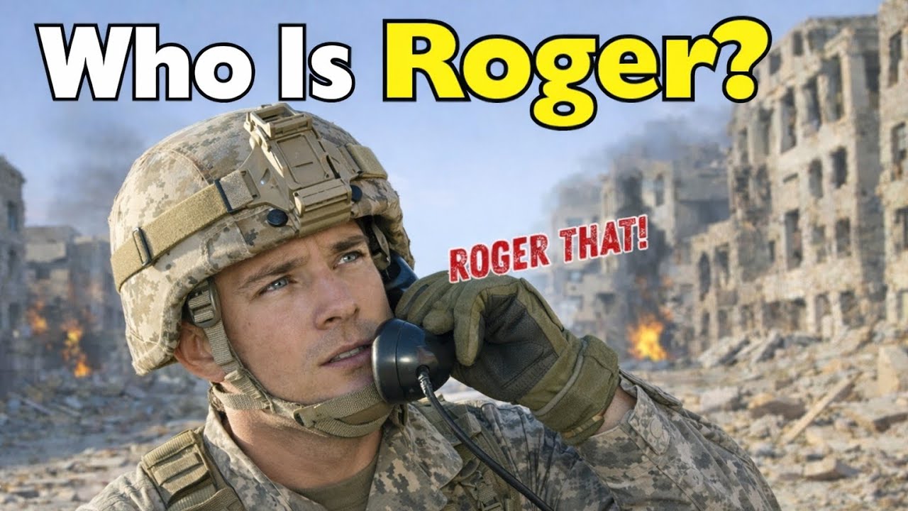 Why Do People Say "Roger That" Instead of "Understood"? - YouTube