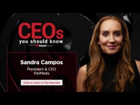 Sandra Campos, President & CEO of PetMeds | CEOs You Should Know - YouTube