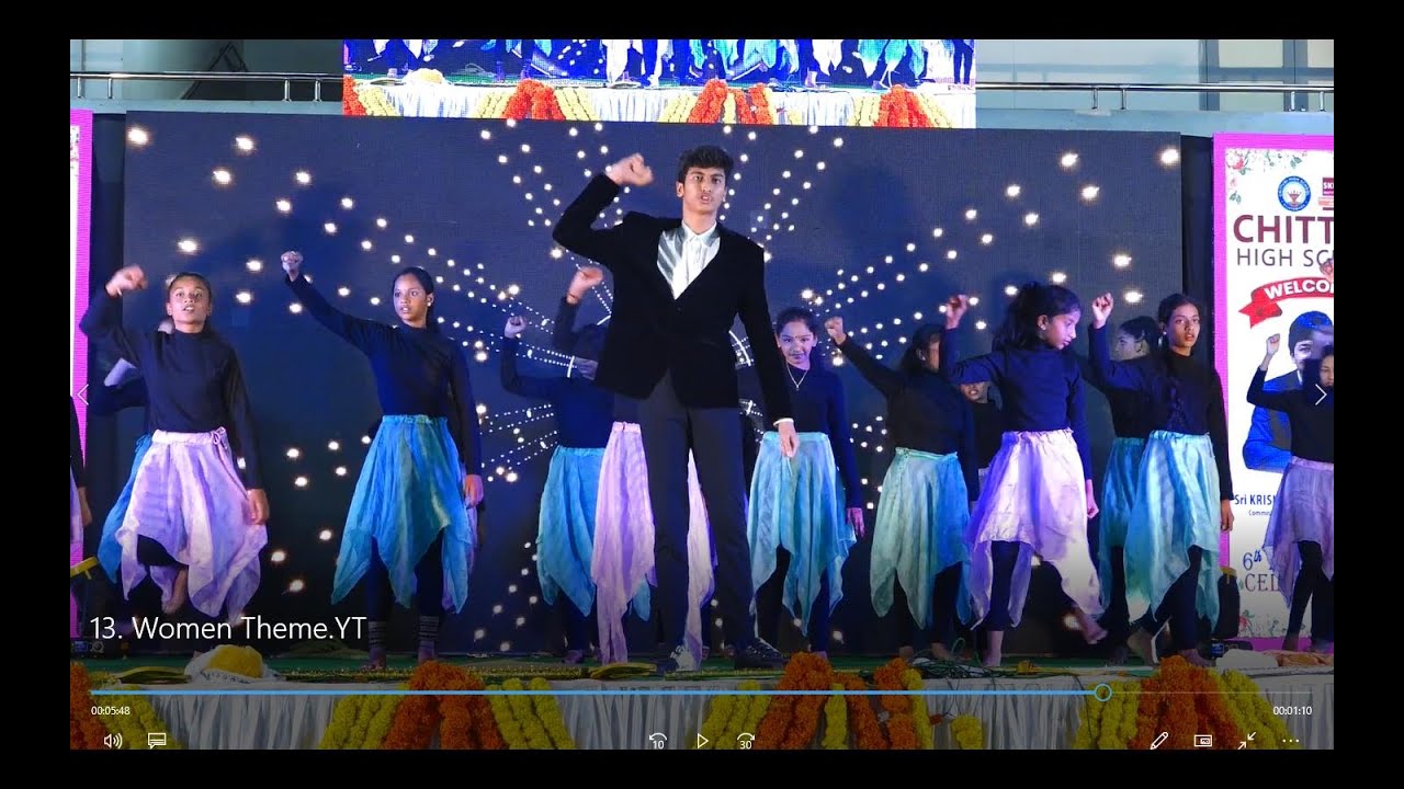 CHS Annual Day, Women Theme, Chitturi High School, #annualday2025 ...