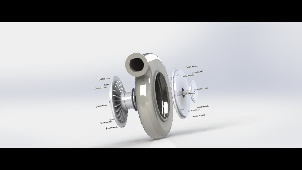 Tutorial in SolidWorks 2016 | How to design Turbo Part 6 - YouTube