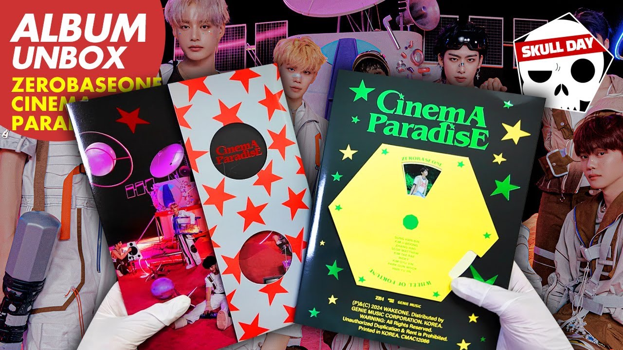 ⭐️UNBOXING ZEROBASEONE - CINEMA PARADISE (GOOD SO BAD)⭐️4th Mini Album ...