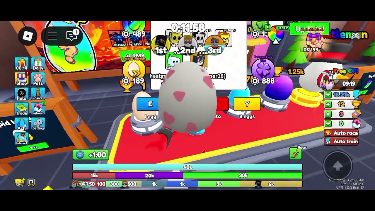 Become a brain rot and race other brain rot gameplay - YouTube