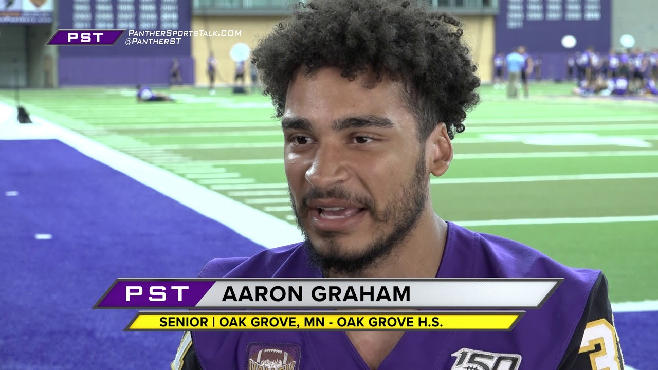 Aaron Graham - UNI Football 2019 senior - YouTube