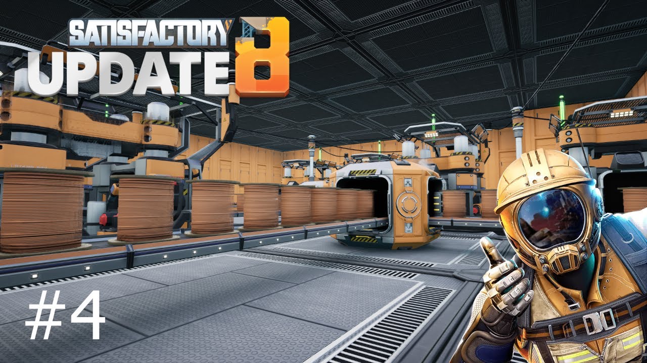 Let's Play Satisfactory Update 8 |Ep.4| TINY COPPER FACTORY - YouTube