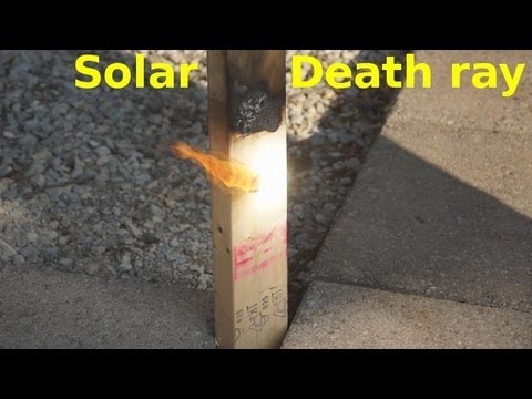 Solar Death Ray - YouTube