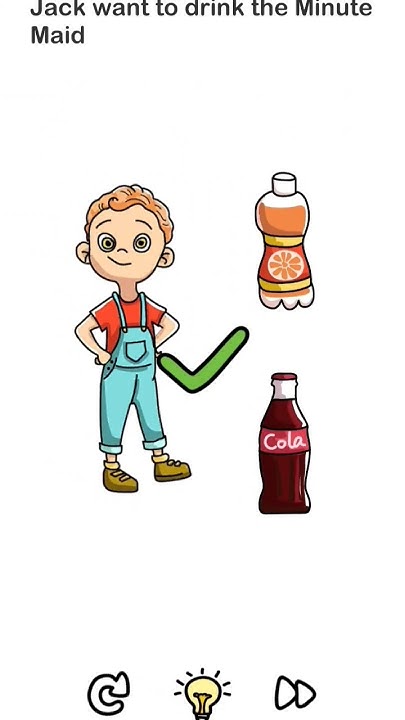 Brain Out | Level No. 129 | Jack want to drink the Minute Maid | Solution Short #brainout # ...