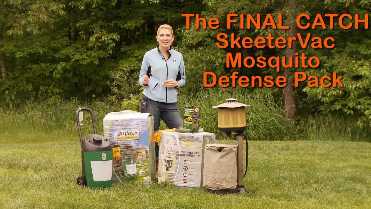 The FINAL CATCH SkeeterVac Mosquito Defense Pack - Kill Mosquitoes ...