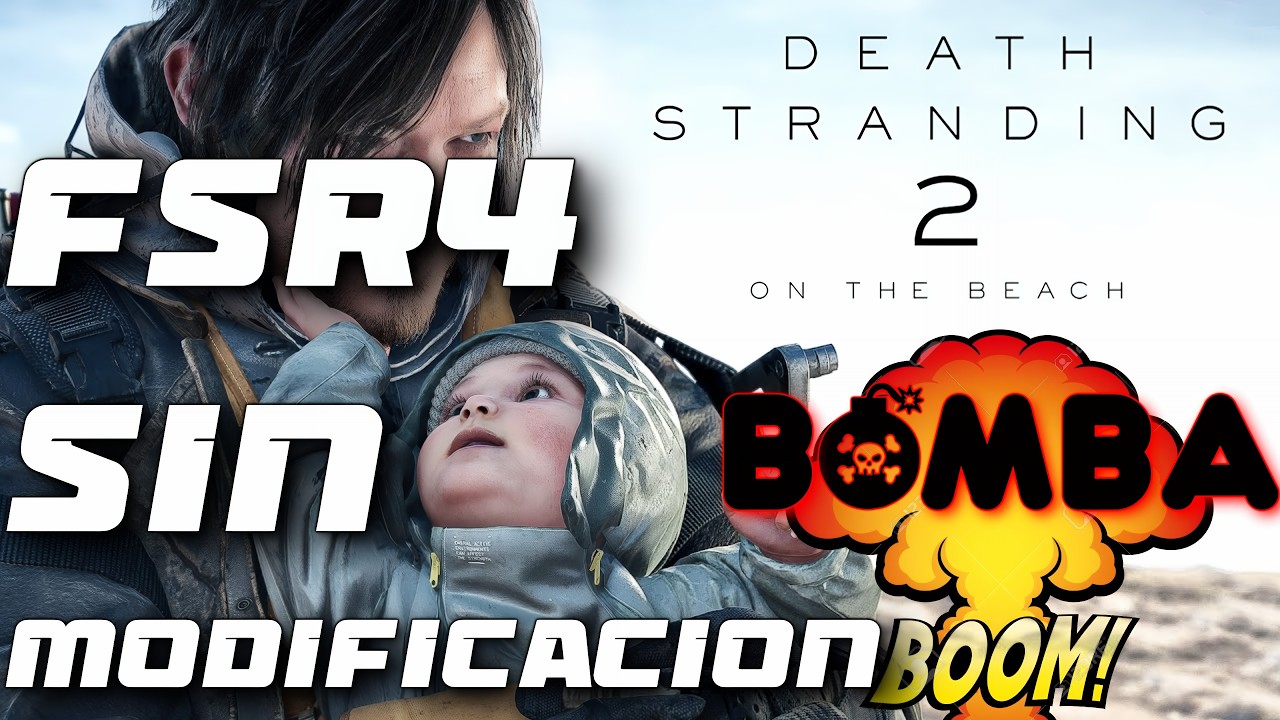 BOMBA! FSR4 INT8b SIN MODIFICAR DRIVER - YouTube