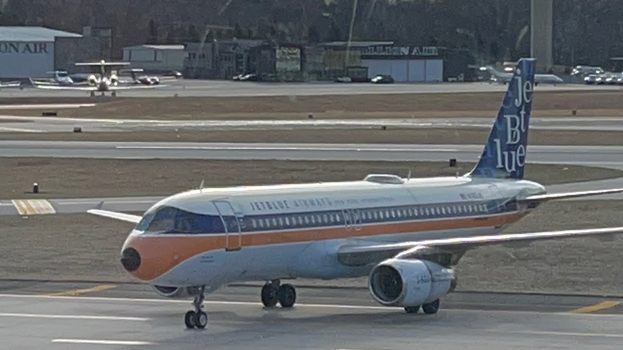 JetBlue (retro livery) - YouTube