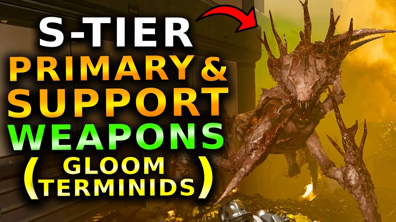 Helldivers 2 - BEST Weapons For New Terminid Gloom Predator Bugs! Best ...