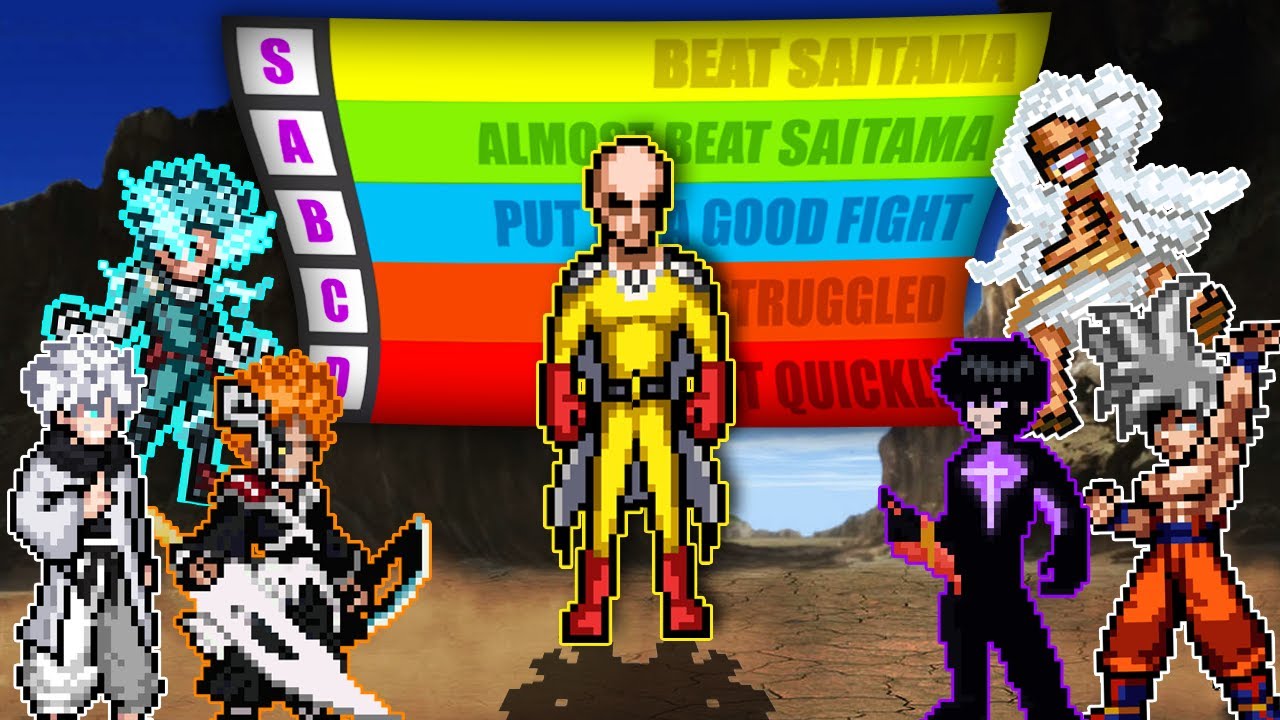 Ranking Anime Strongest Forms While They Fight Saitama - YouTube
