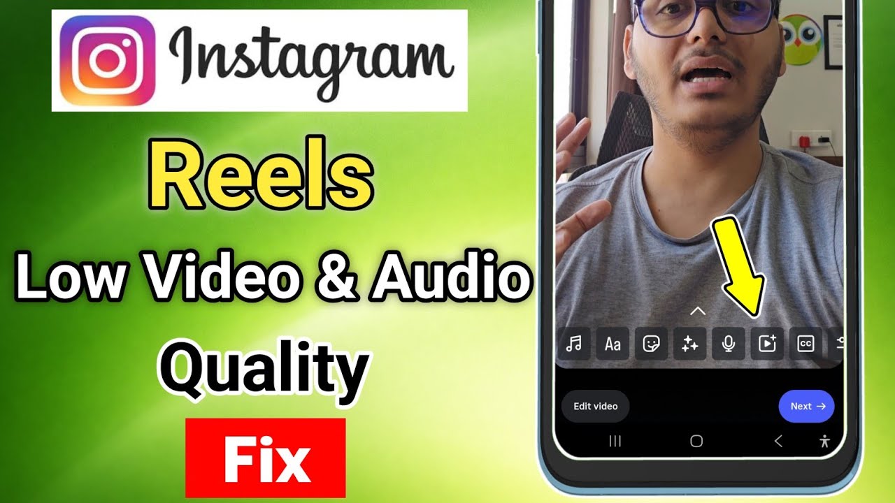 Fix Instagram Low Video Quality | Instagram Reels Audio Problem Solved ...