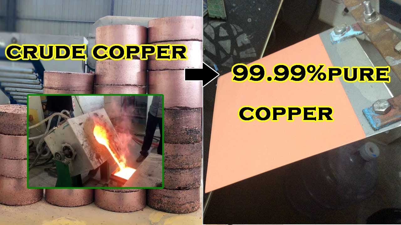 How To Get 99.99 Pure Copper?Copper Electrolytic Refining Equipment ...