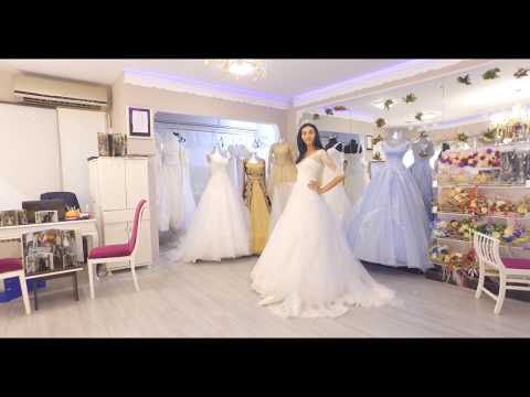 bedeni kolları ve eteği lüx fransız  dantelli ince birincisınıf  hayal tülden gelinlik modeli