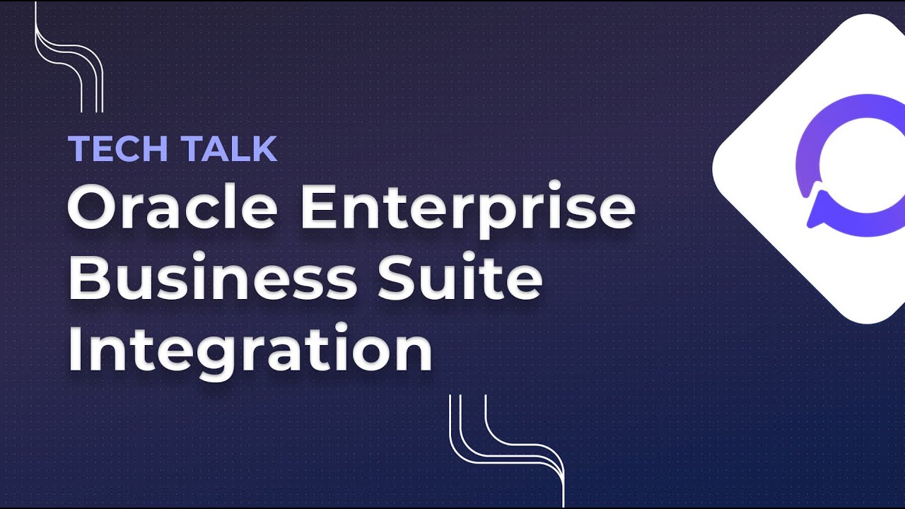 Oracle Integration with Oracle EBS (Enterprise Business Suite) - YouTube
