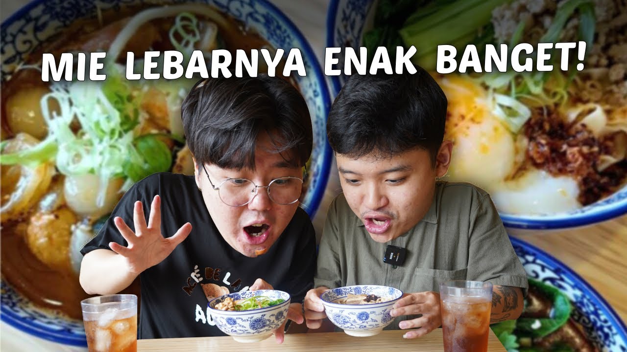 BAKMIE LEBARNYA ENAK BANGET! MIEBAR GADING SERPONG! - YouTube