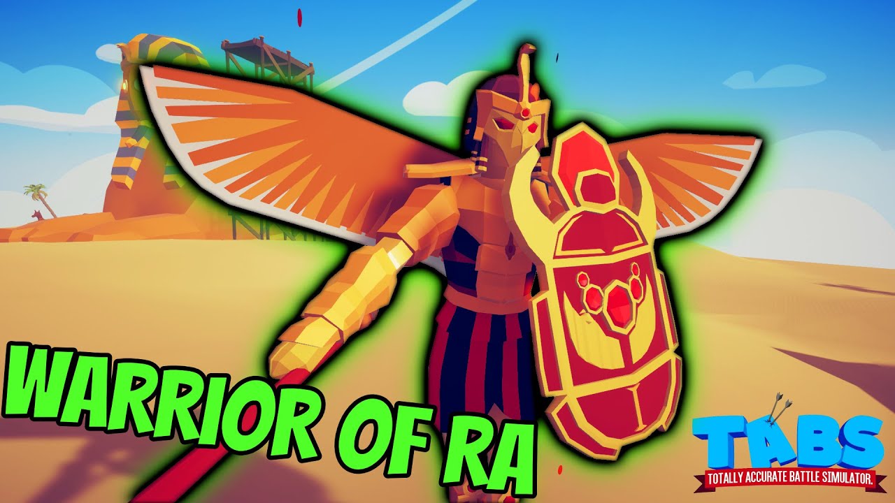 Secret Egypt Unit WARRIOR OF RA vs EVERY FACTION - Totally Accurate ...