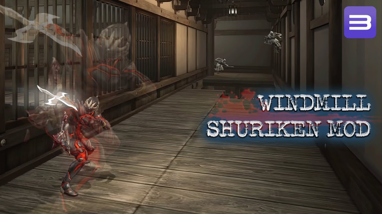 Functioning Windmill Shuriken in NINJA GAIDEN SIGMA 2 (RPCS3) - YouTube