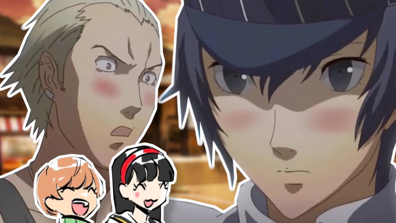 Kanji "flirts" with Naoto | Persona 4 Comic Dub - YouTube