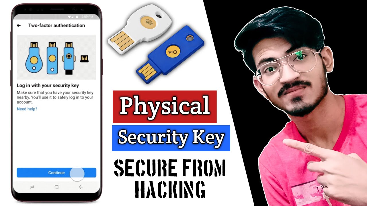 Physical security key for Google account | secure your Google and ...