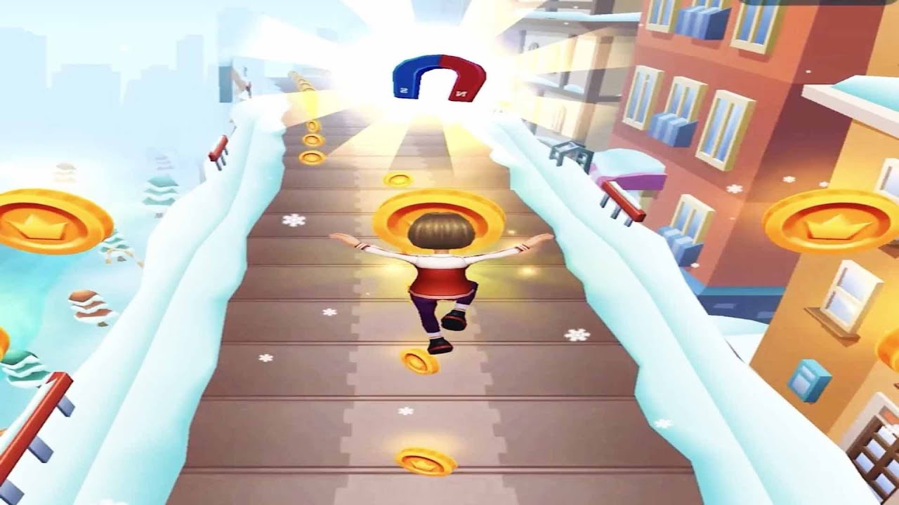 Subway Princess Runner Video Game - Running Barbie Games Doll #91 - YouTube