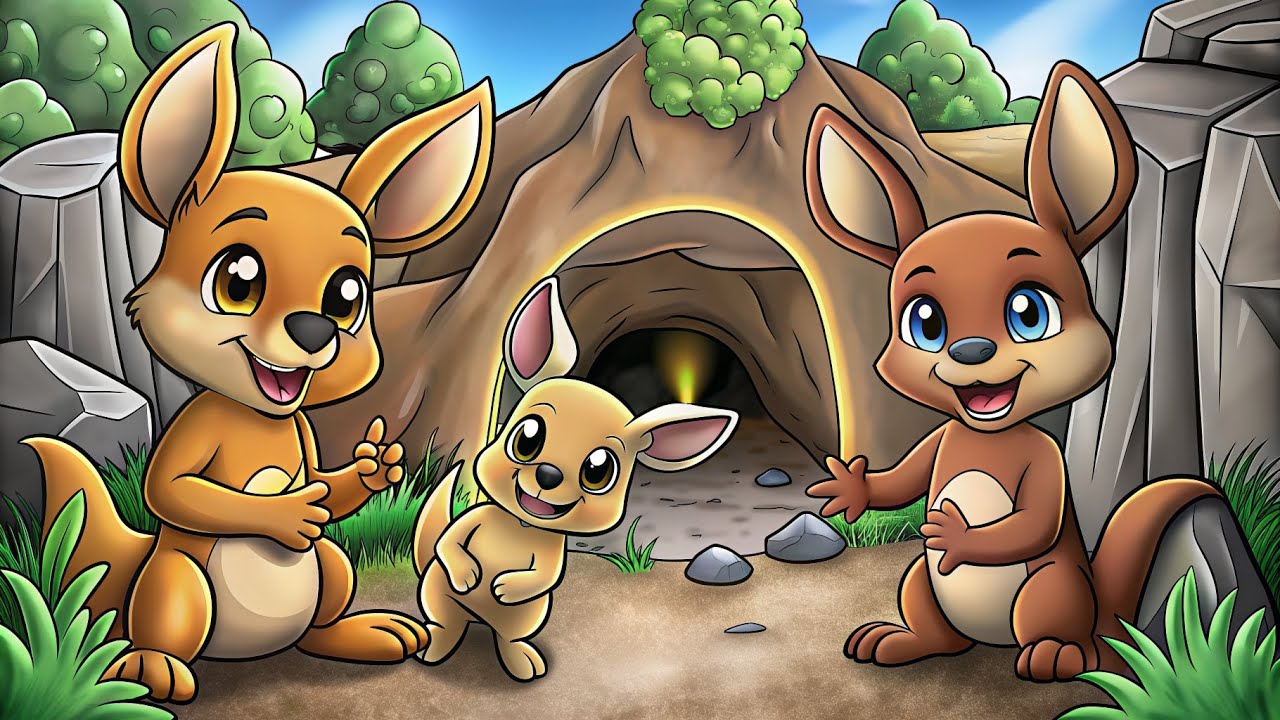 KIDS |Journey of the Outback Kangaroos | Discovering Hidden Treasures ...