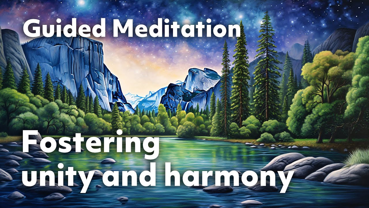 Fostering unity and harmony | 5 Minute Guided Meditation - YouTube